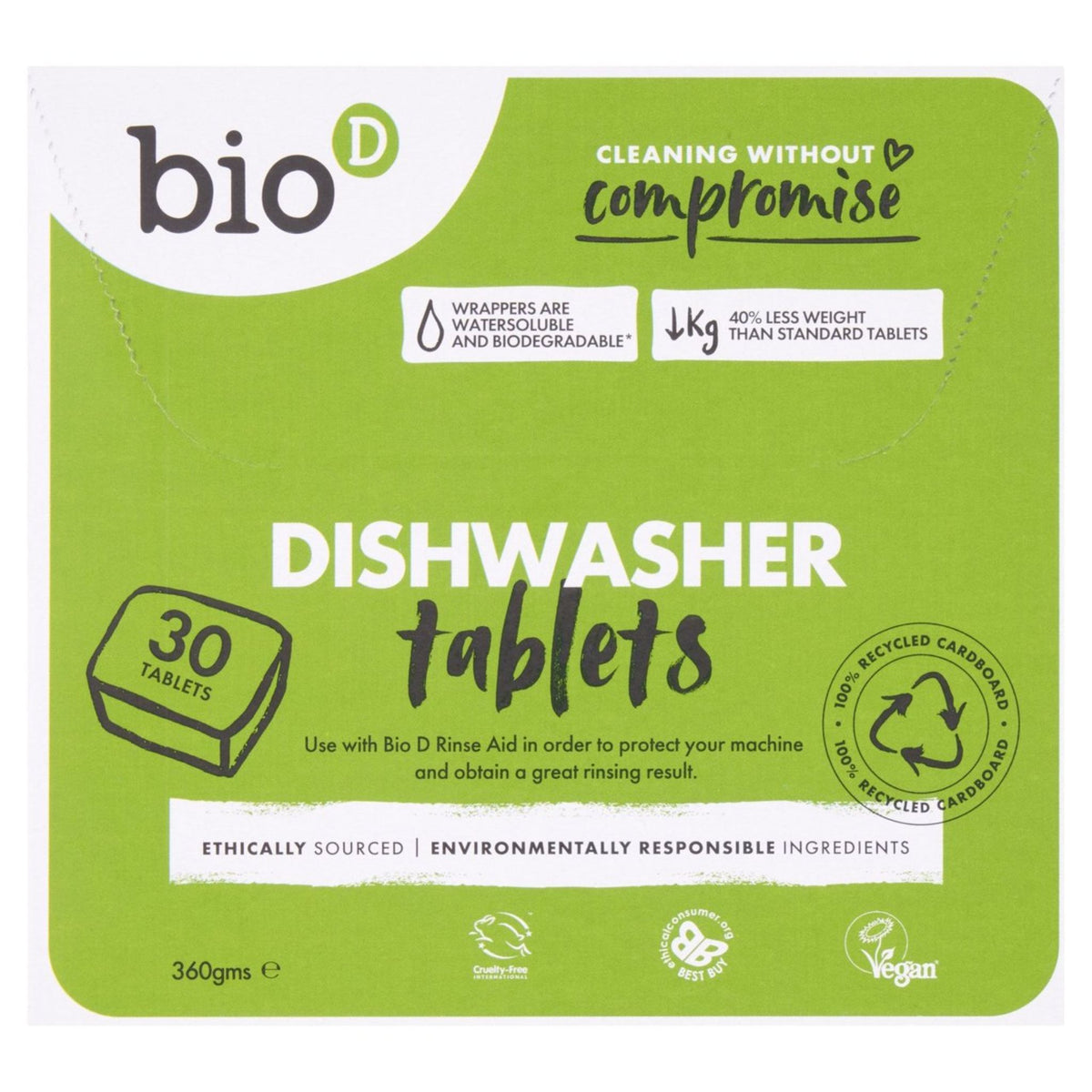 Bio-D Dishwasher Tablets x 30 – WILD OATS